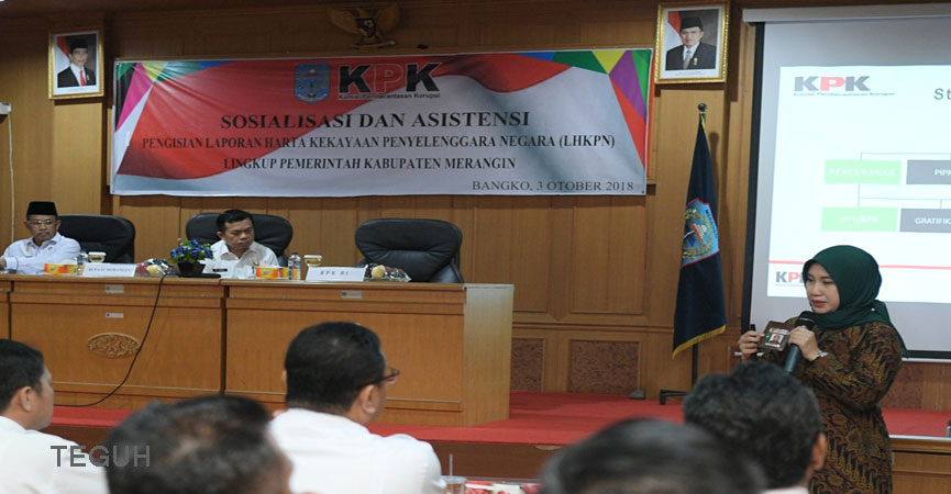 Sosialisasi Modul e-Filing Aplikasi e-LHKPN, Hadirkan Tiga Narasumber ...